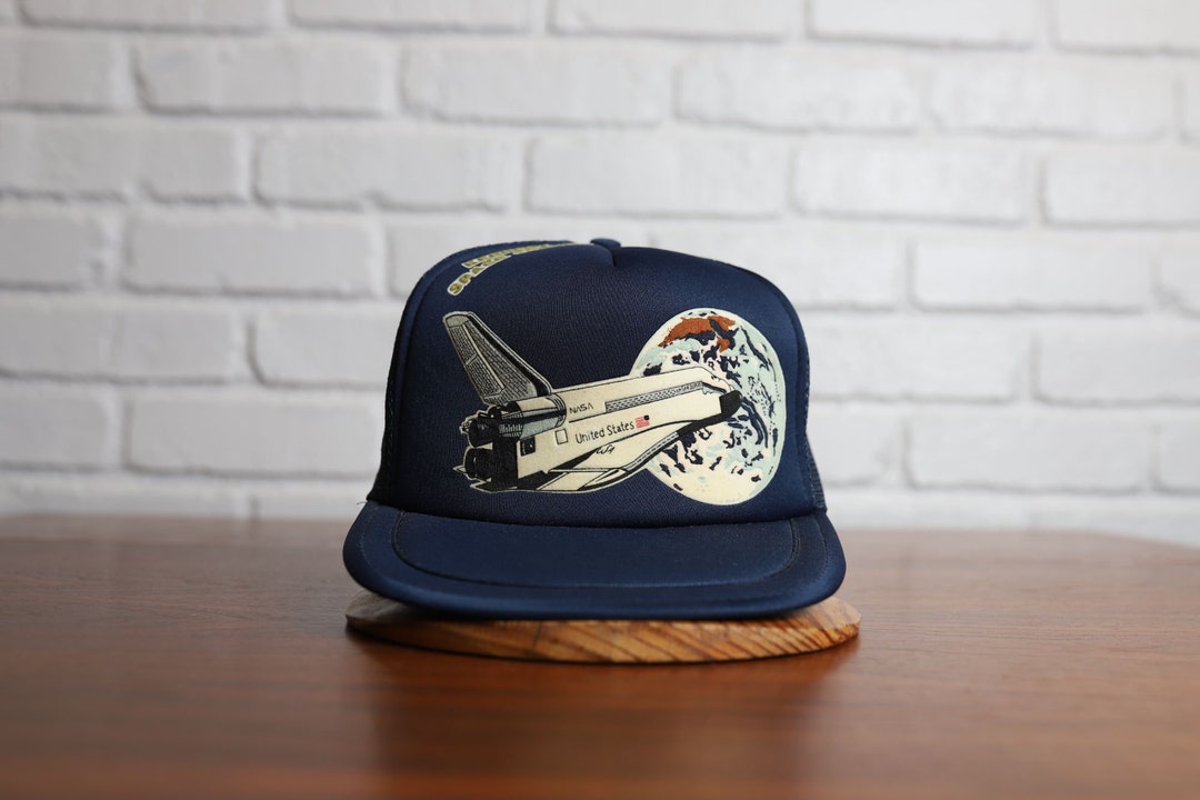 80s Space Shuttle Nasa Trucker Hat - Etsy