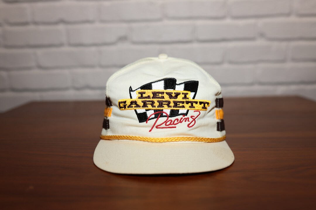 80s Levi Garrett Racing 3 Stripe Trucker Hat - Etsy