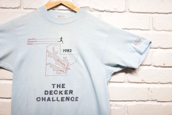 80s the decker challenge austin tee shirt size medium - Gem