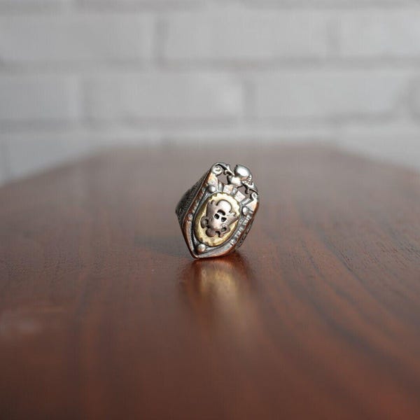 Mexican Biker Ring - Etsy