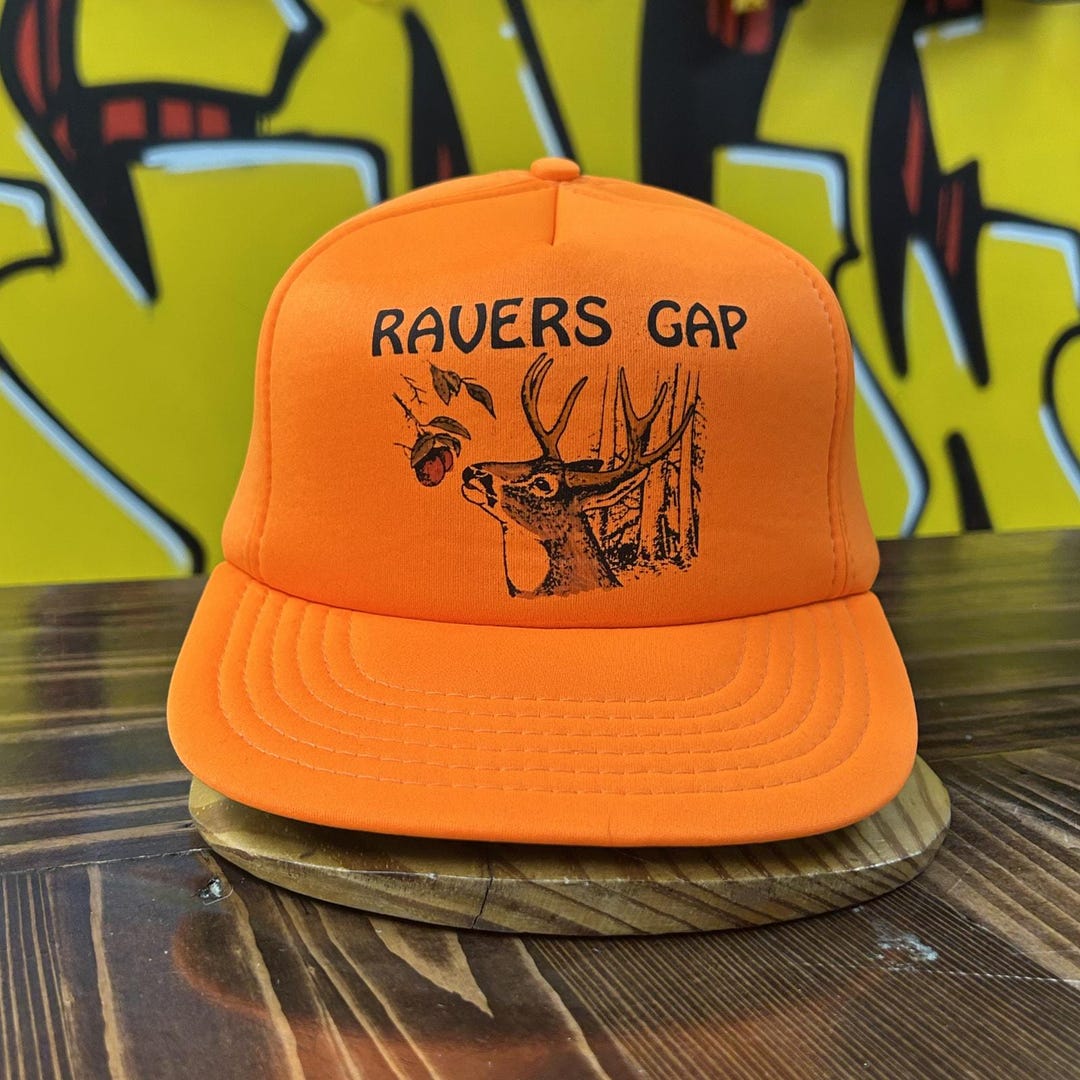 Vintage Ravers Gap Deer 90s Snapback Hat - Etsy