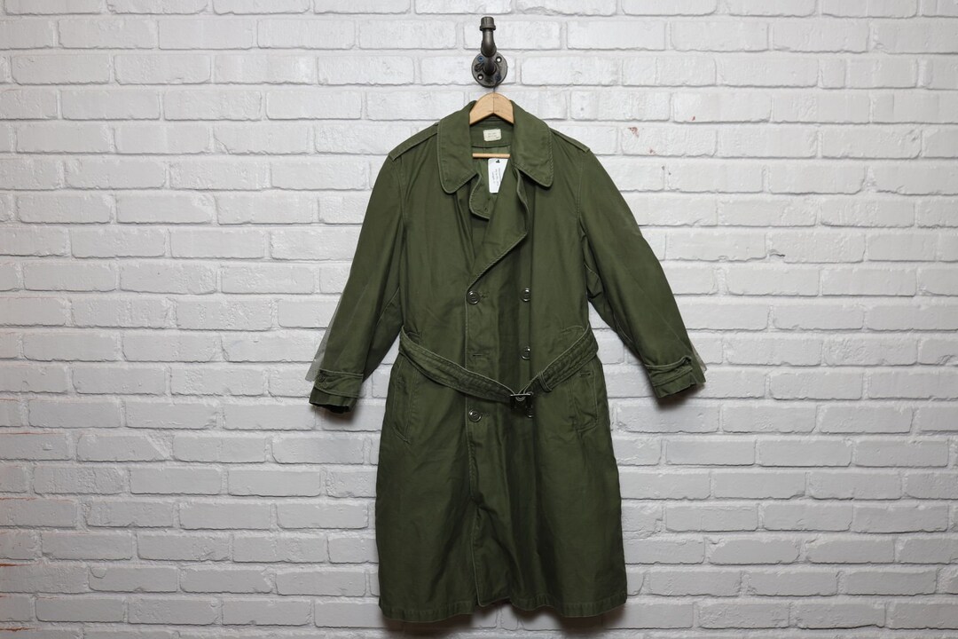 60s Us Military Og 107 Overcoat Size Small - Etsy