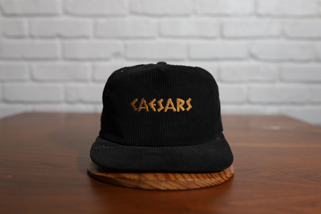 90s Caesars Palace Corduroy Hat - Etsy