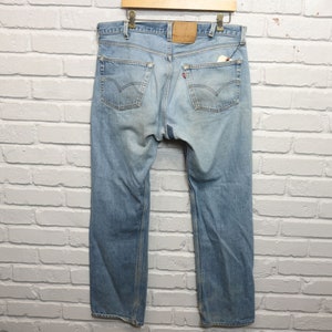 90s Repaired and Patched Levis 501 Jeans Size 37/32 - Etsy