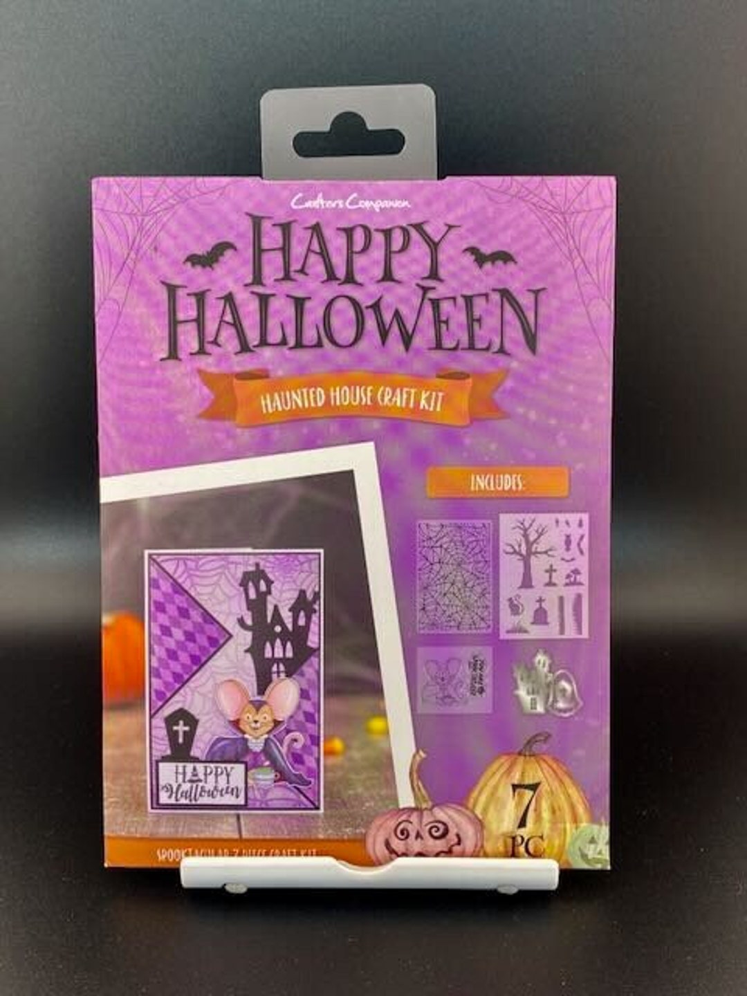 Happy Halloween Haunted House Craft Kit Including Stamps - Etsy