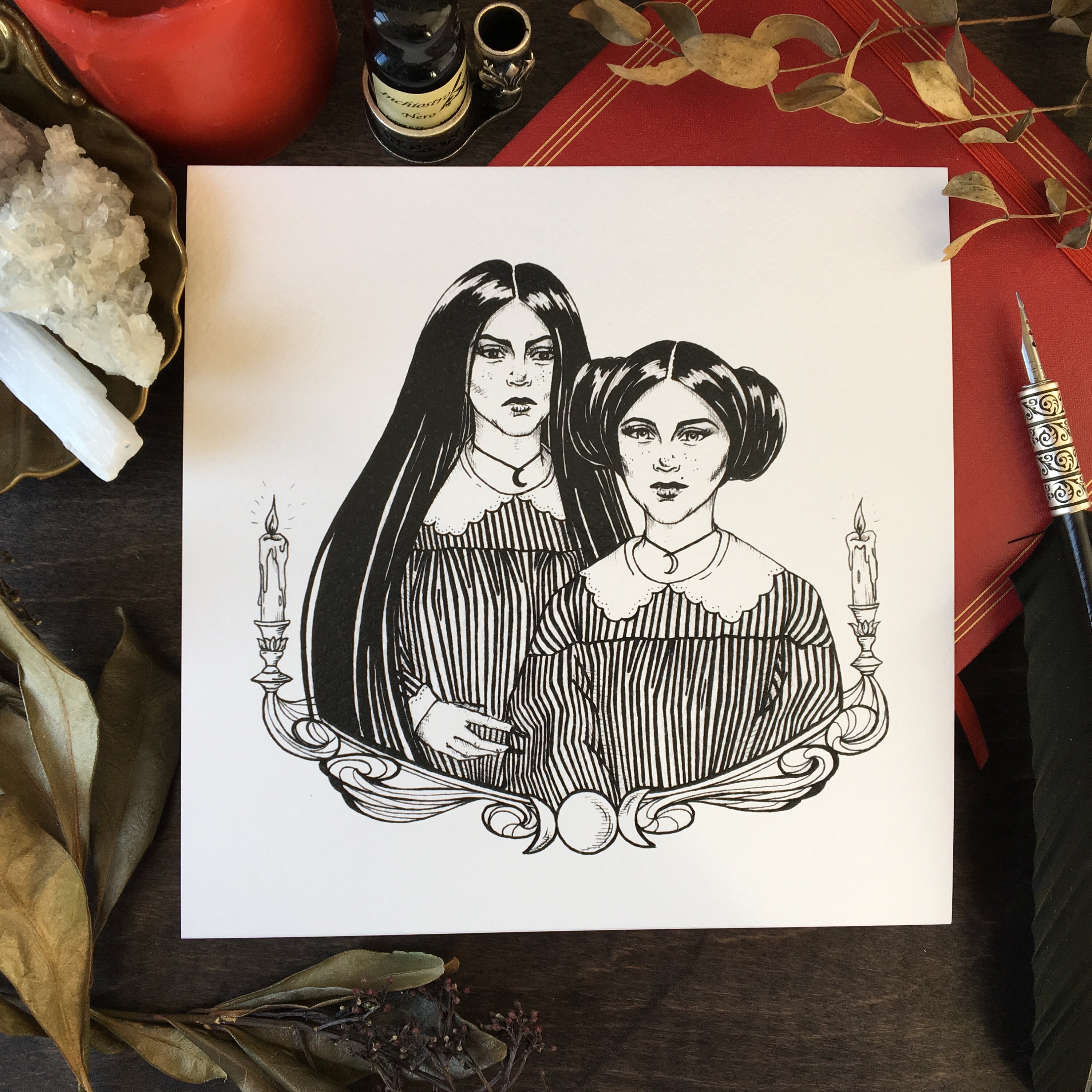 Doppelganger Art Print - Etsy