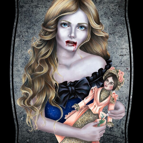 Halloween Vampire Doll - Etsy