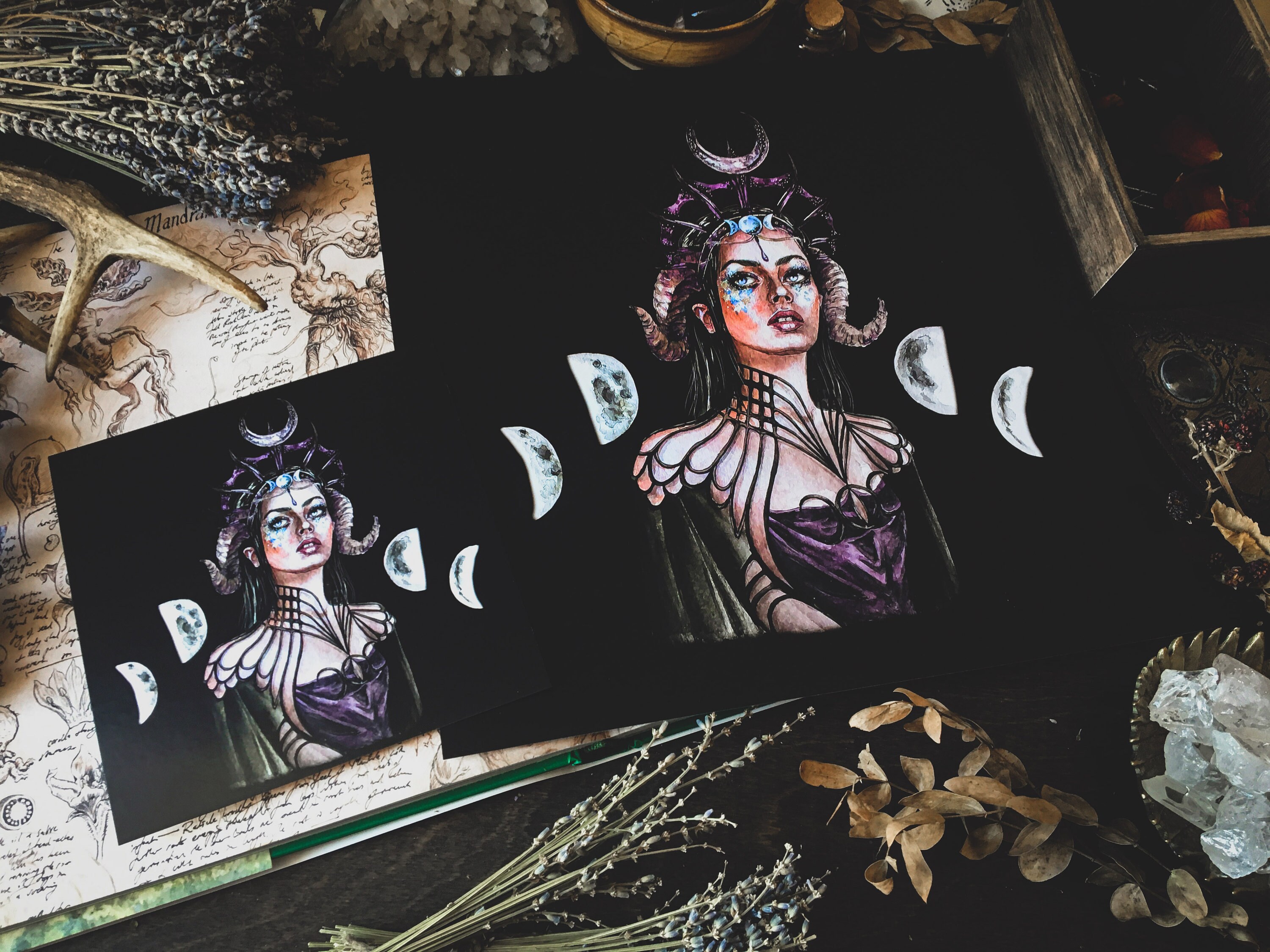 Demon Moon Art