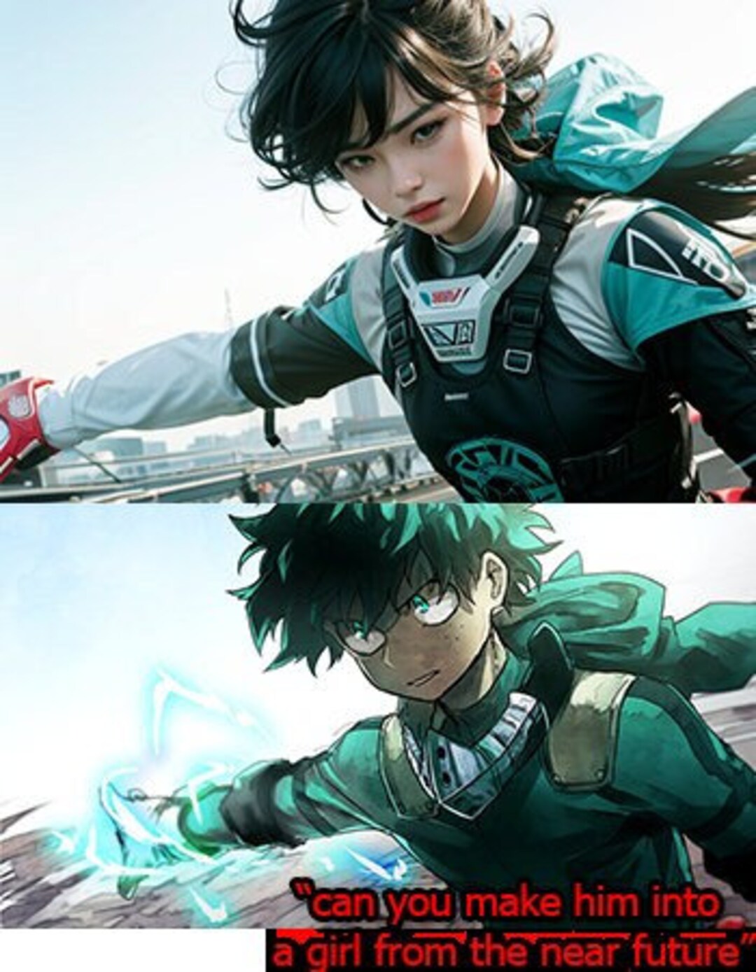 Custom Anime Commission/realistic 3D Art Style - Etsy