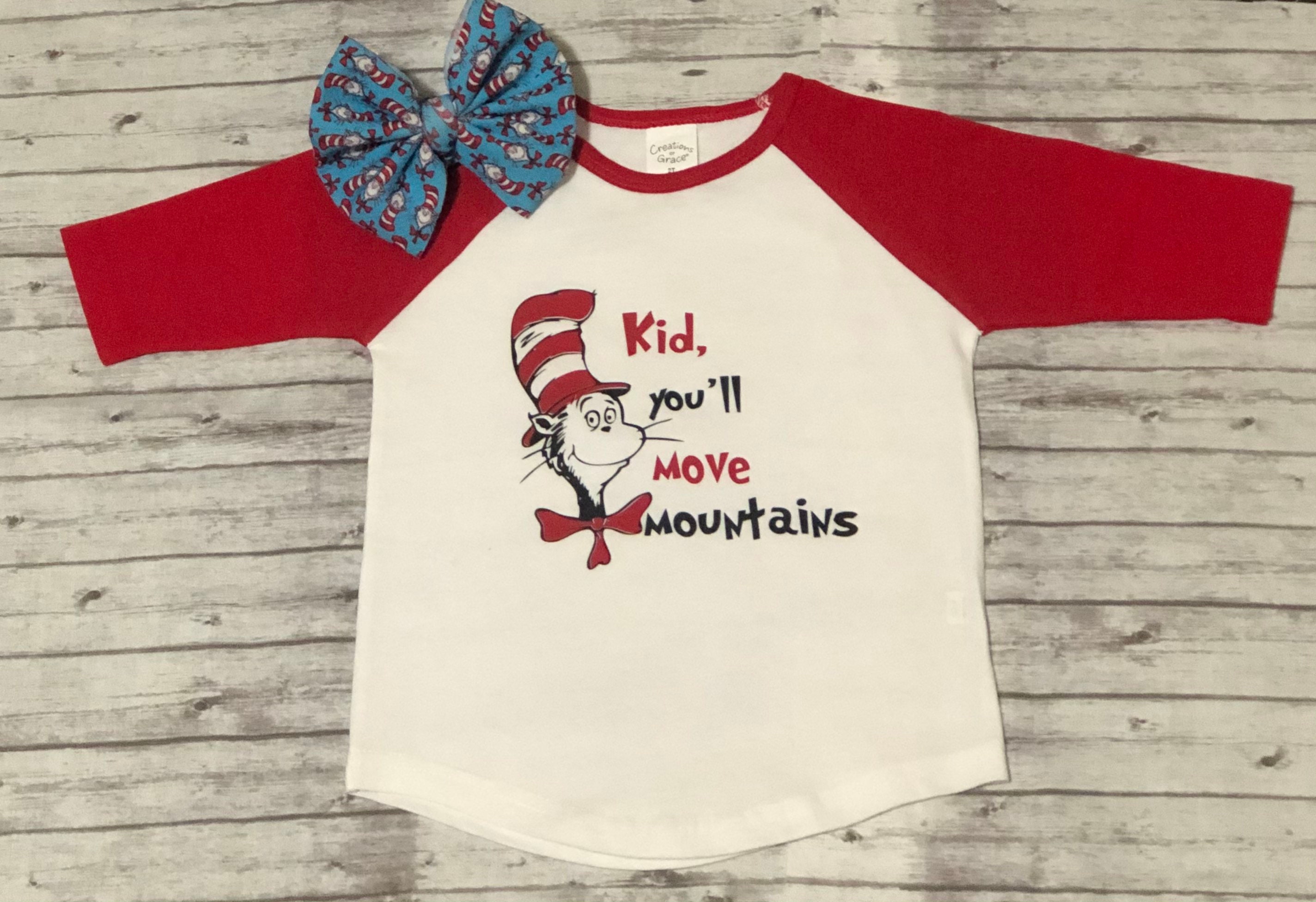 Dr. Seuss Kids Tshirt only - Etsy