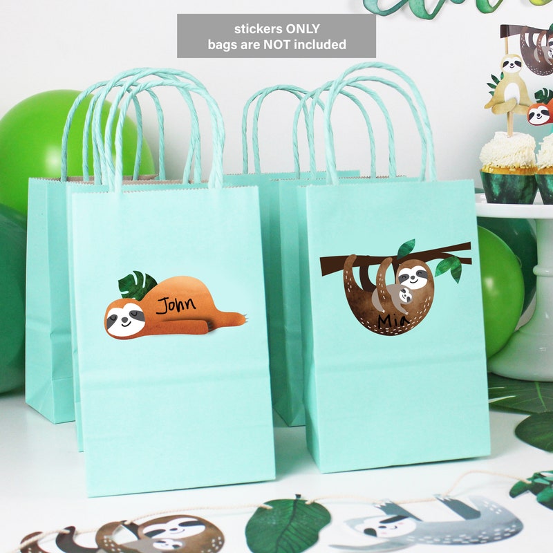 Sloth Party Favors - Etsy