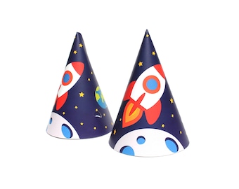 Outer Space Birthday Hat - Etsy