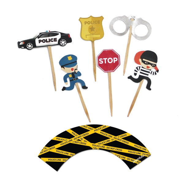 Police and Robbers - Etsy