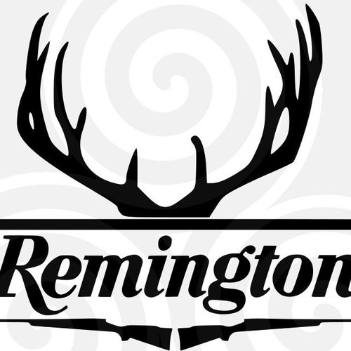Deer Hunting Remington Mountain Monogram Frame Deer Rifle SVG - Etsy