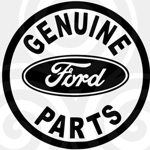 Genuine Ford Parts Ford Inspired Sign Sizable Vector PDF - Etsy