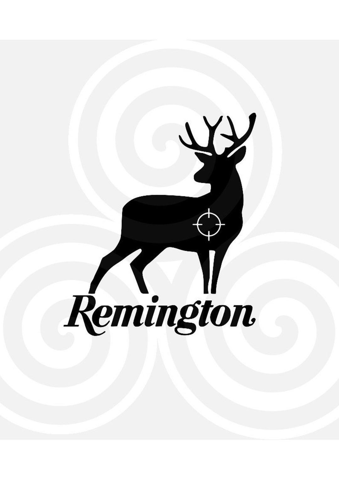 Remington Deer Logo Tattoo