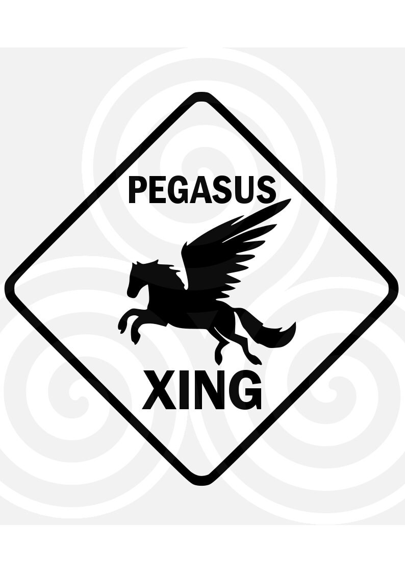 Pegasus Xing Napoleon Dynamite Inspired Sizable Vector - Etsy