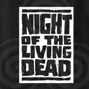 Night of the Living Dead Movie Inspired, Scalable, Vector, PDF, SVG ...