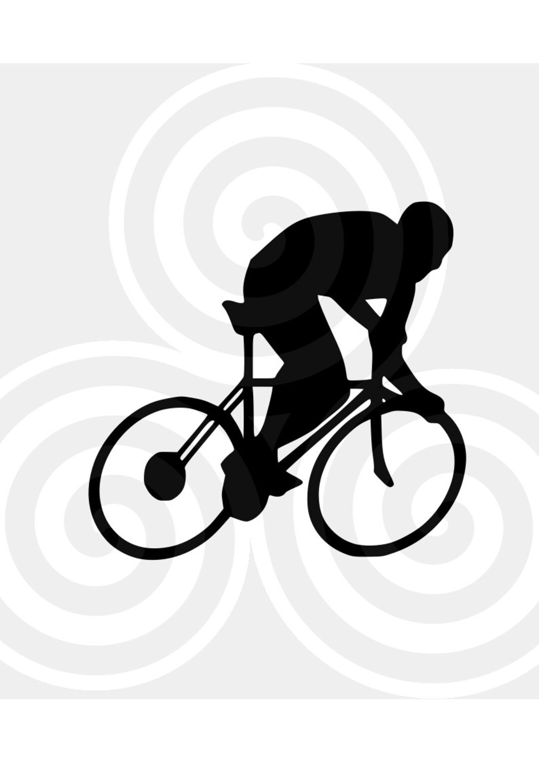 Cyclist, Sizable, Vector, PDF, SVG, PNG, Eps, Jpeg, Dxf, Vinyl Cutter ...
