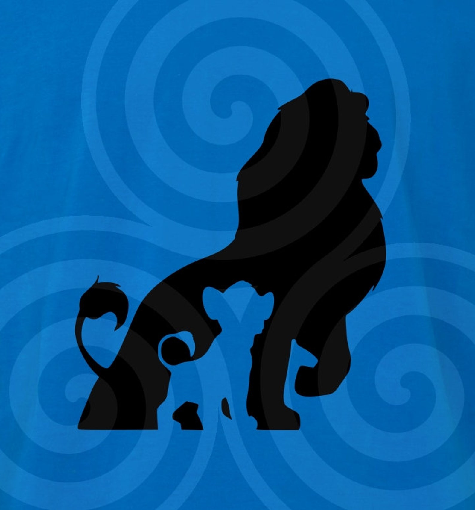 Lionking León rey inspirado Sizable Vector PDF SVG PNG - Etsy México