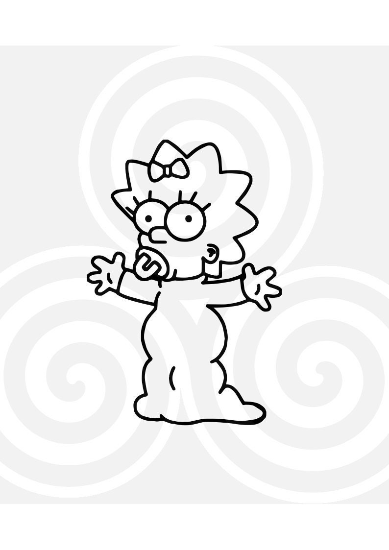 Maggie, Sizeable, Vector, PDF, SVG, PNG, Silhouette, Vinyl Cutter ...