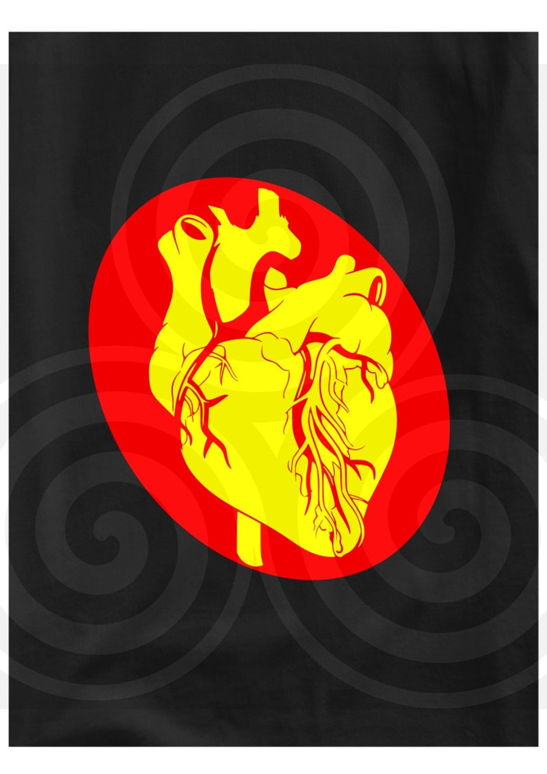 Heart, Blood Vessel, Human Anatomy, Sizeable, Vector, PDF, SVG, PNG ...