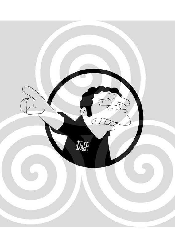 Moe Szyslak Sizable Vector PDF SVG PNG Eps Jpeg Dxf - Etsy