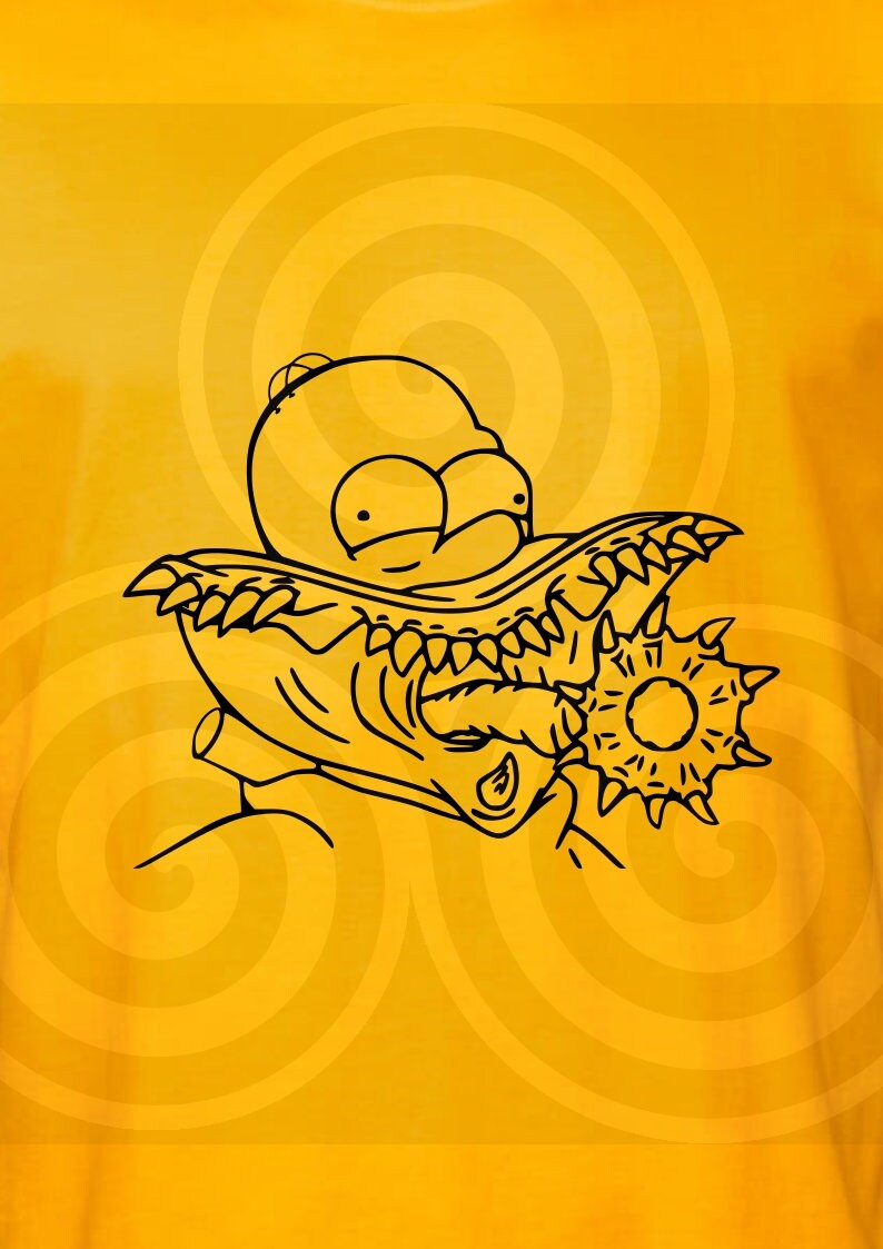 Homer Halloween Sizable Vector PDF SVG PNG Eps Jpeg - Etsy