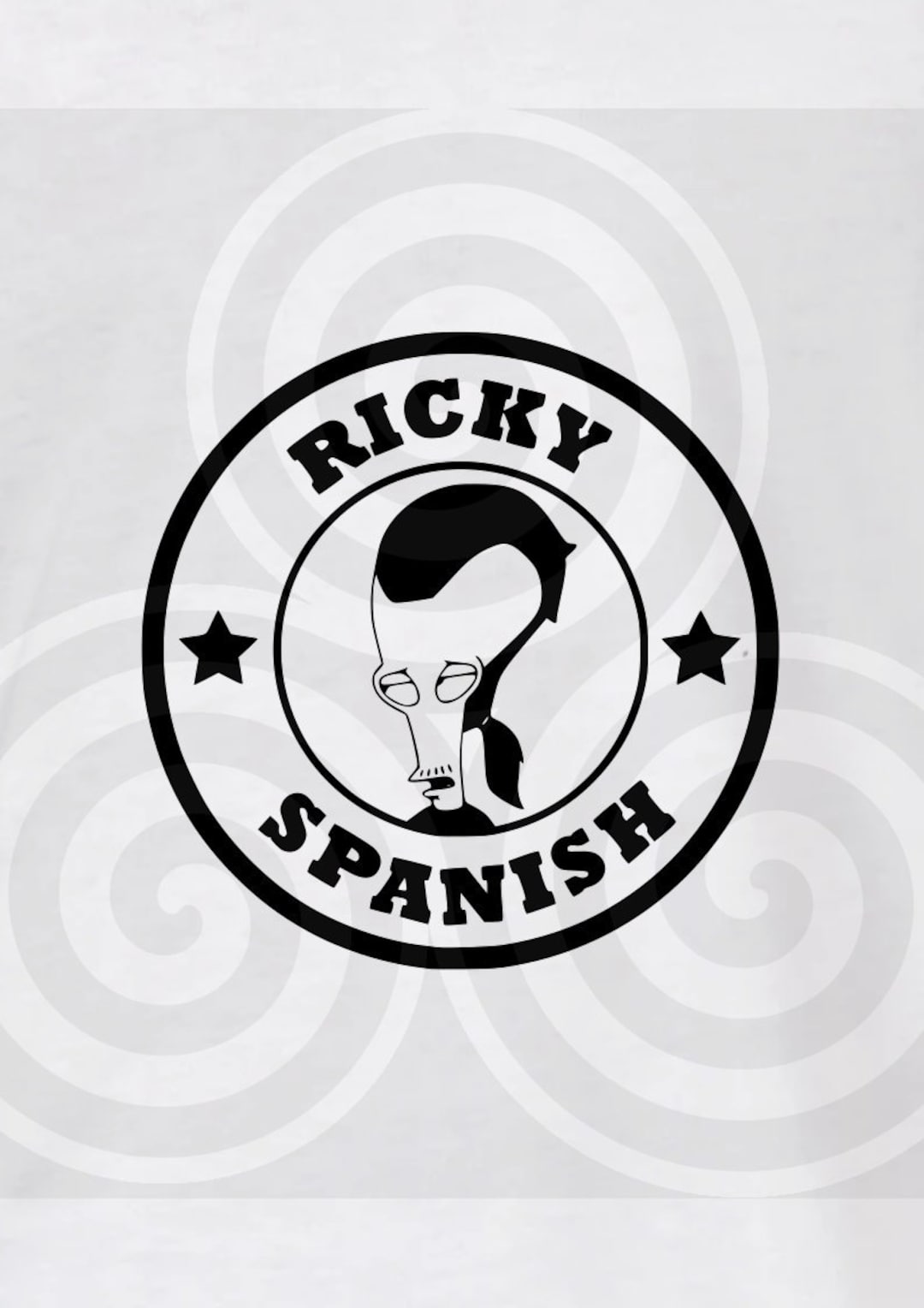 Ricky Spanish, American Dad Inspired, Sizeable, Vector, PDF, SVG, PNG ...