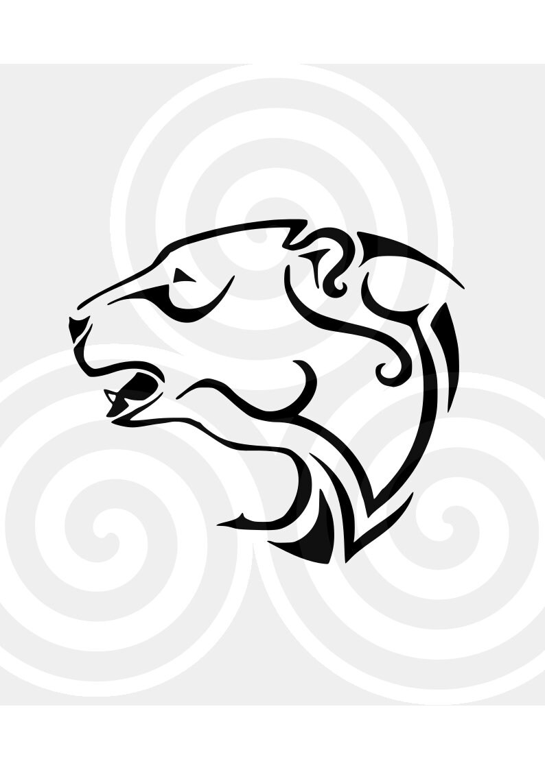 Bear Tribal Sizable Vector PDF SVG PNG Eps Jpeg Dxf | Etsy