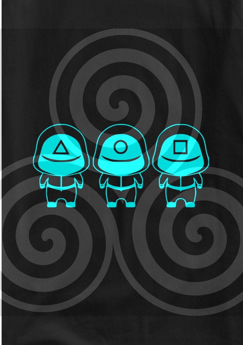 Squid Game Suit Sizable Vector PDF SVG PNG Eps Jpeg | Etsy