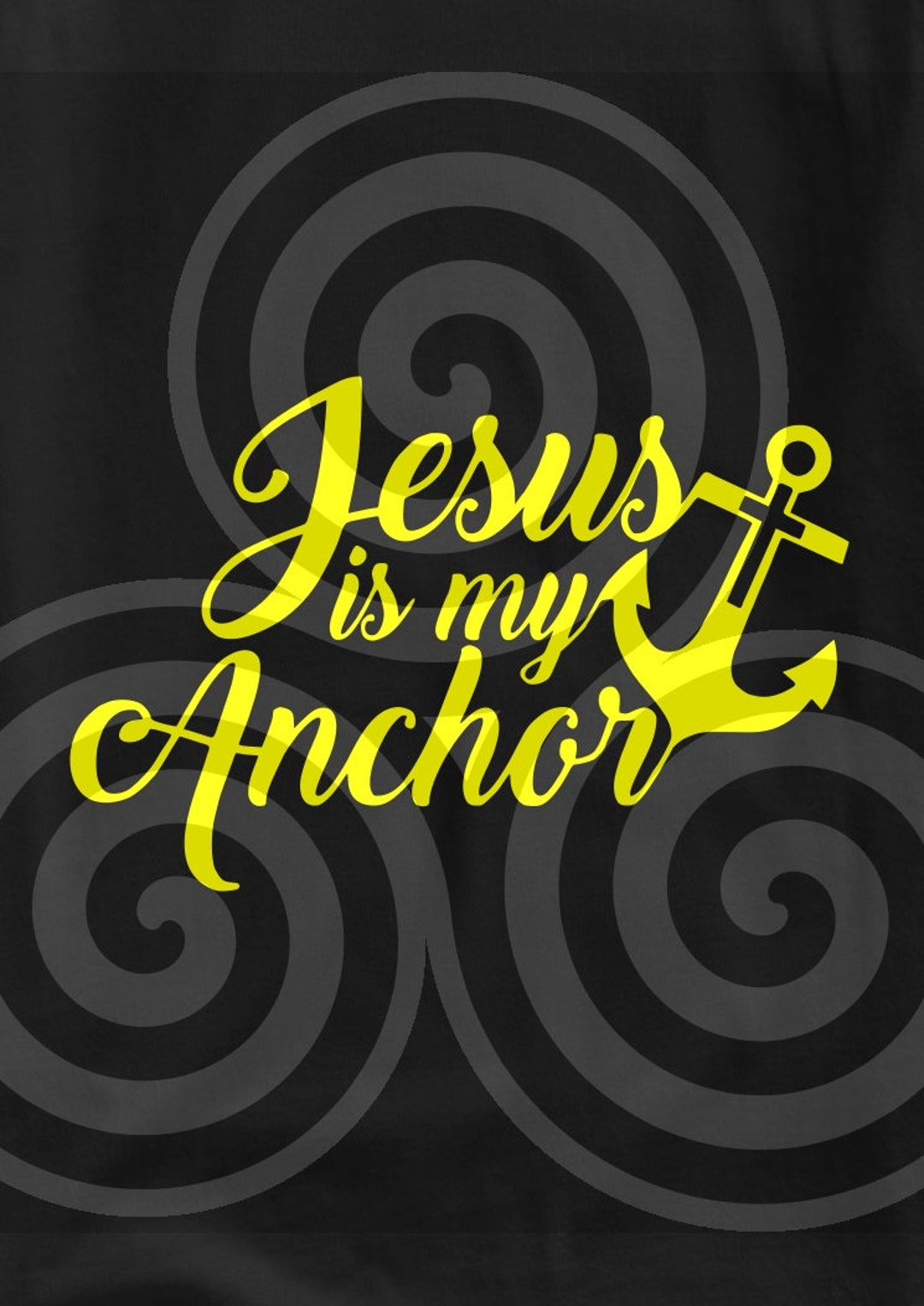 Jesus is My Anchor, Sizable, Vector, PDF, SVG, PNG, Eps, Jpeg, Dxf ...