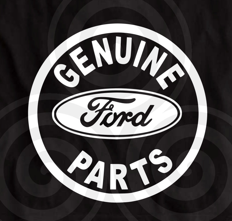 Genuine Ford Parts Ford Inspired Sign Sizable Vector PDF - Etsy