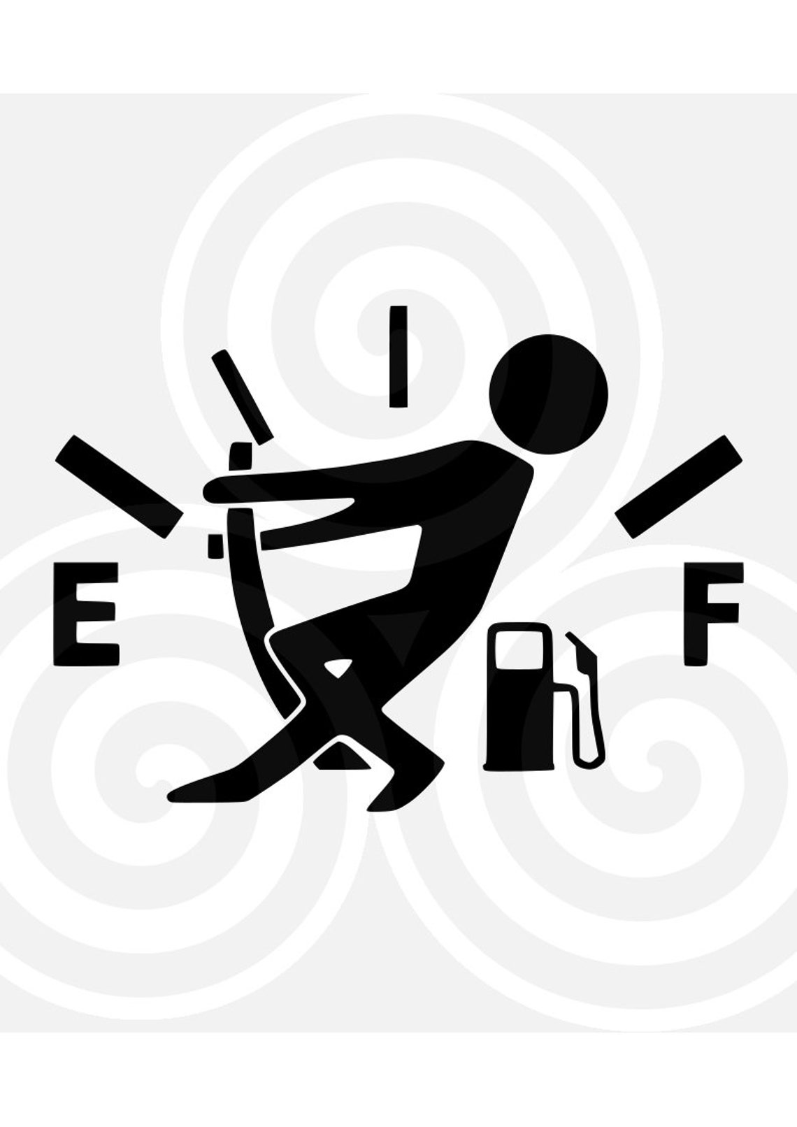 Gas Gauge Vector PDF SVG PNG Eps Jpeg Dxf Vinyl | Etsy