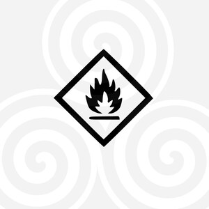 Hazard Symbol, COSHH Warning Symbol. Clipart, Sizeable, Vector, PDF ...