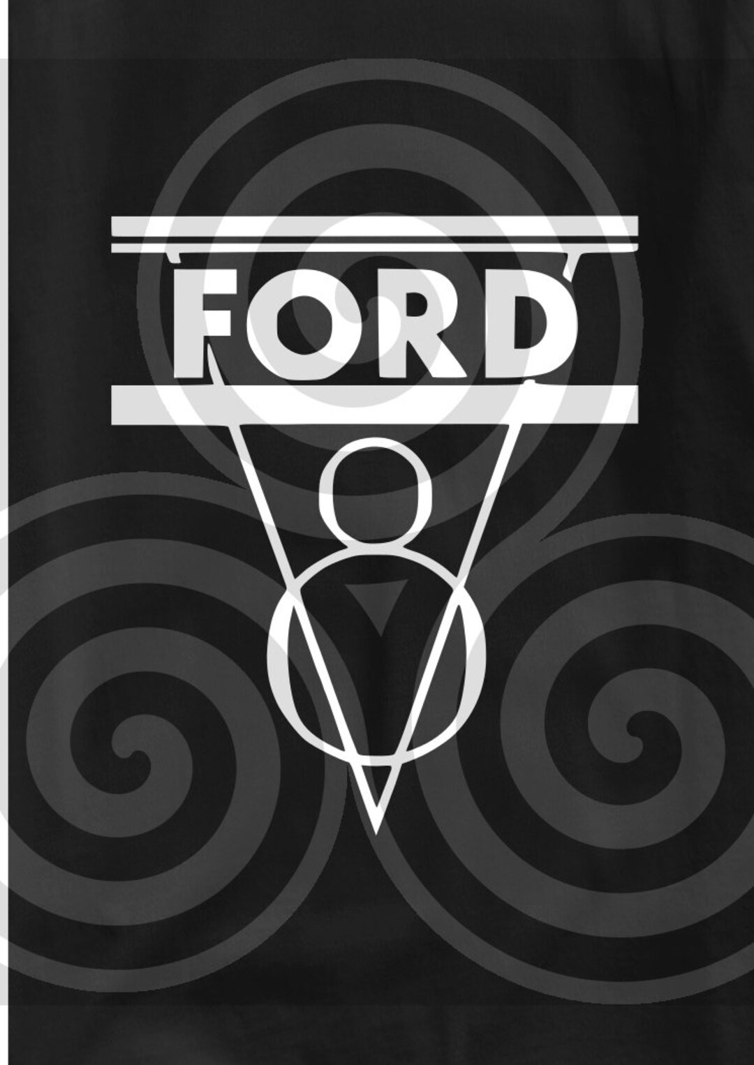 Ford V8 Vintage Inspired Sign, Sizeable, Vector, PDF, SVG, PNG ...
