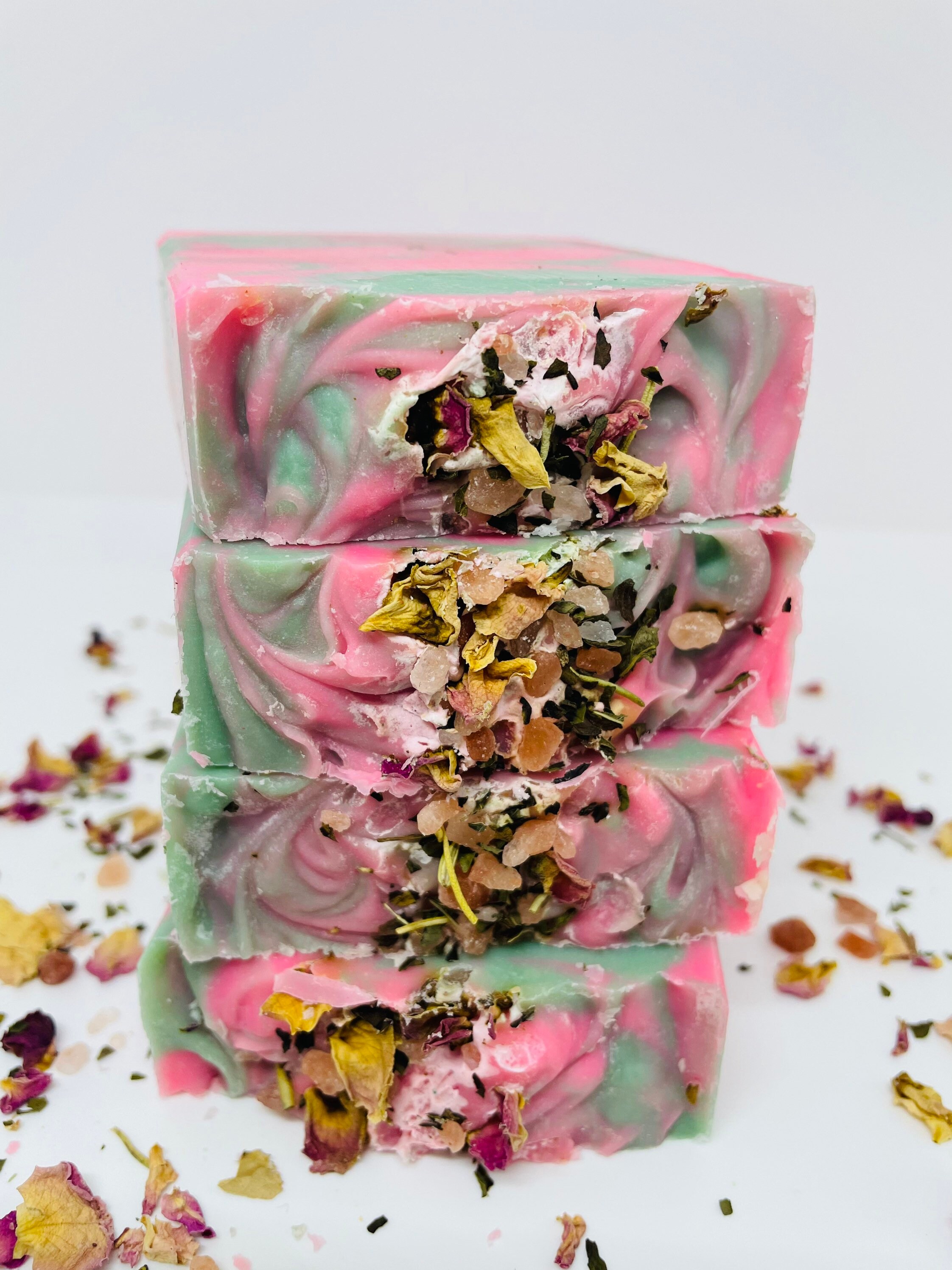 Guava & Fig, Handmade Soap, Pink Soap, Goat Milk Soap - Etsy