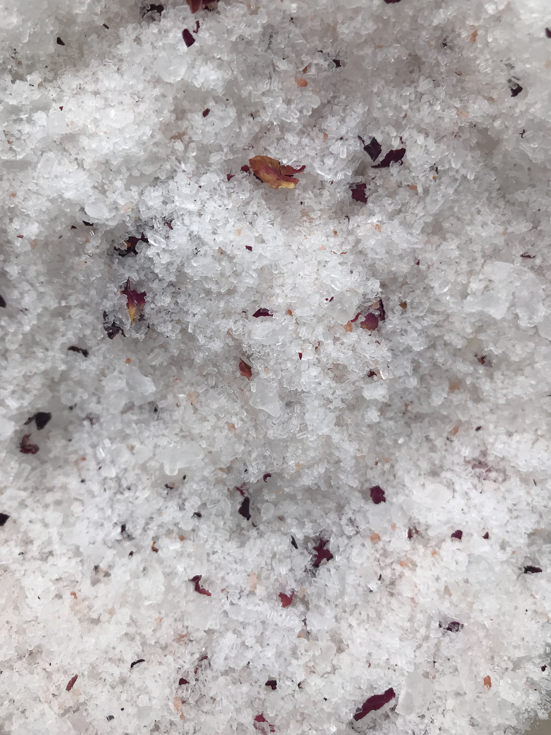 Red Rose Bath Salt Soak in a Glass Milk Bottle Roses Rose | Etsy