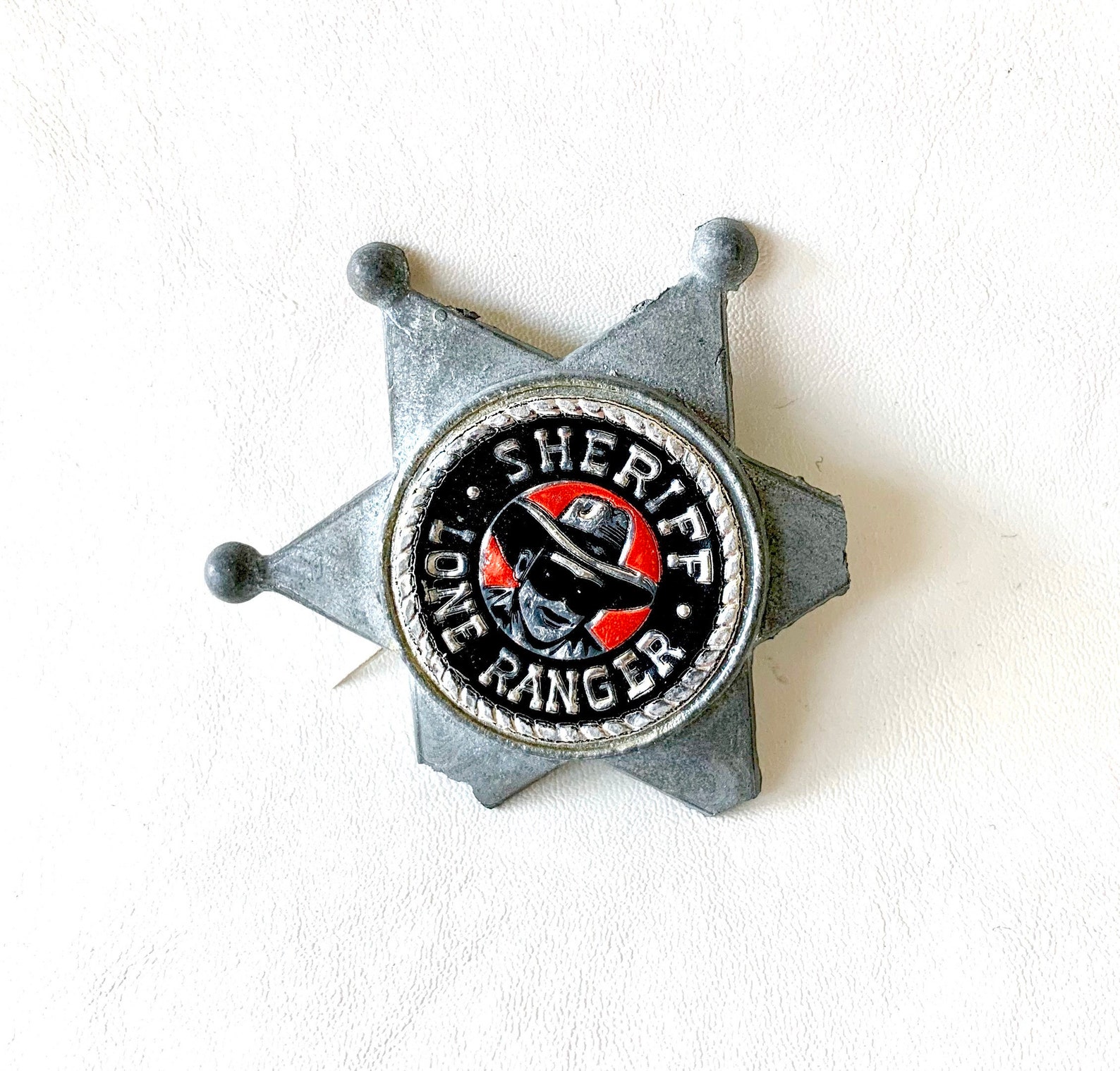 Vintage Sheriff Lone Ranger Badge clearance - Etsy