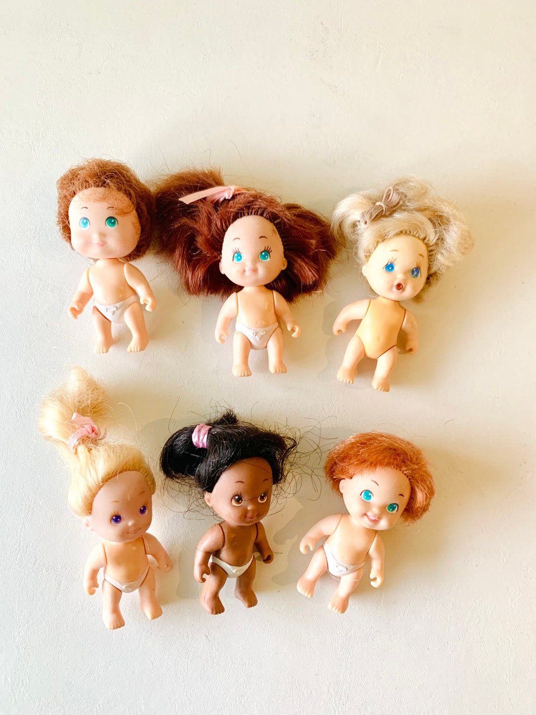 Vintage Tyco Quints Mini Dolls 2” Mismatched - Etsy