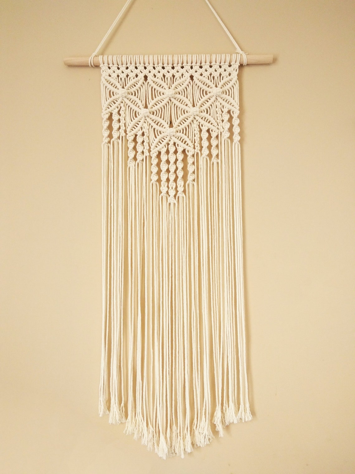 Macrame Wall Hanging Tapestry Boho Macrame Tapestry HandWoven | Etsy