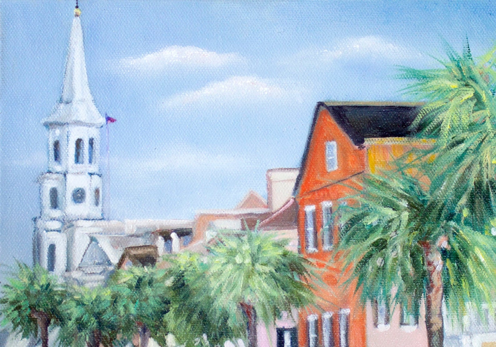 Giclee Fine Art Print, Charleston SC, Original Art," Charleston Colors ...