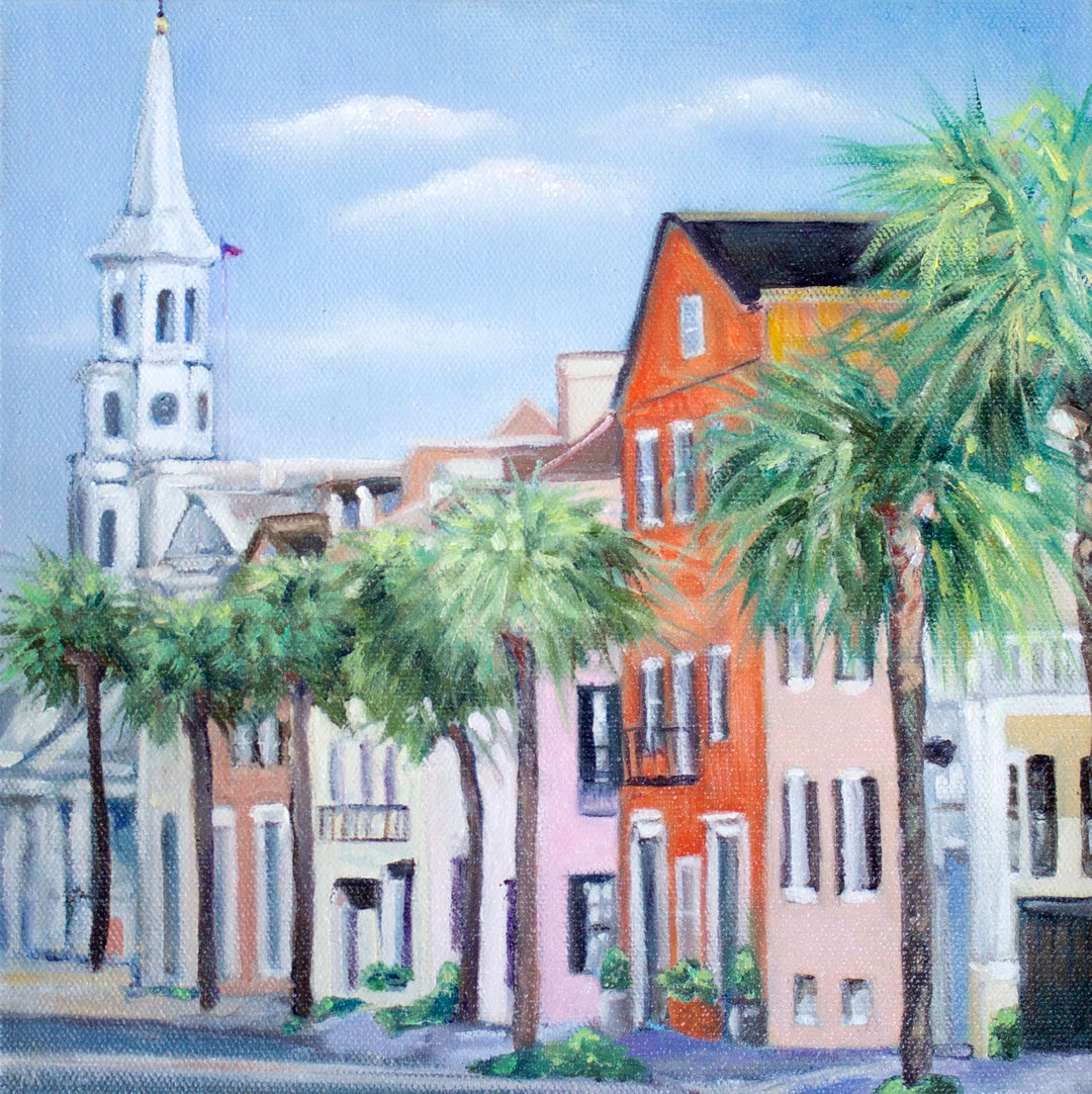 Giclee Fine Art Print, Charleston SC, Original Art," Charleston Colors ...