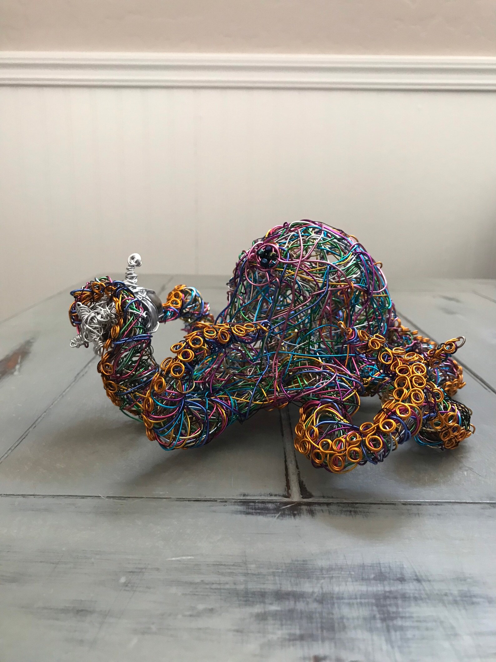 Curious Octopus Wire Sculpture | Etsy