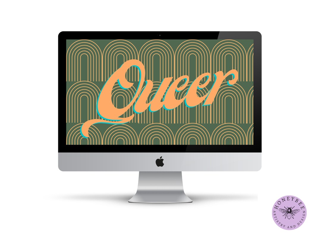 Queer Desktop Wallpaper | Desktop Wallpaper | Pride Wallpaper - Etsy