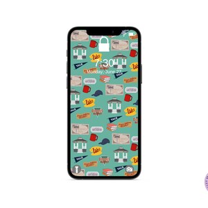 Gilmore Girls Pattern Wallpaper | Phone Wallpaper | Gilmore Girls ...