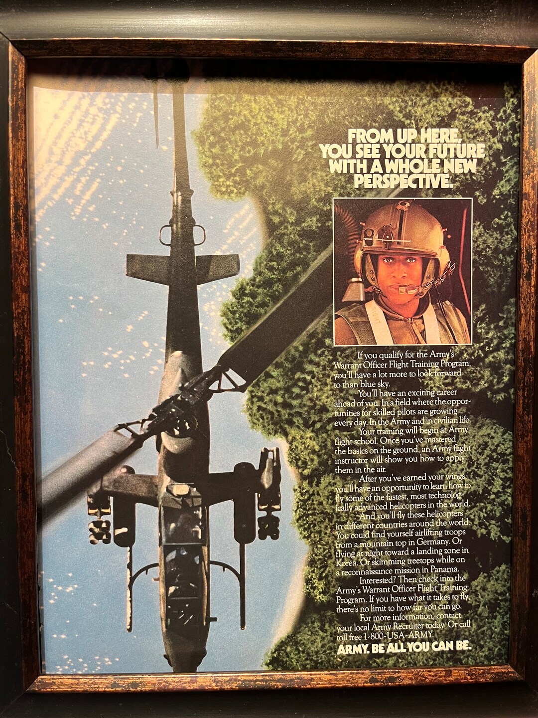 1980's United States Army Advertisement - Etsy