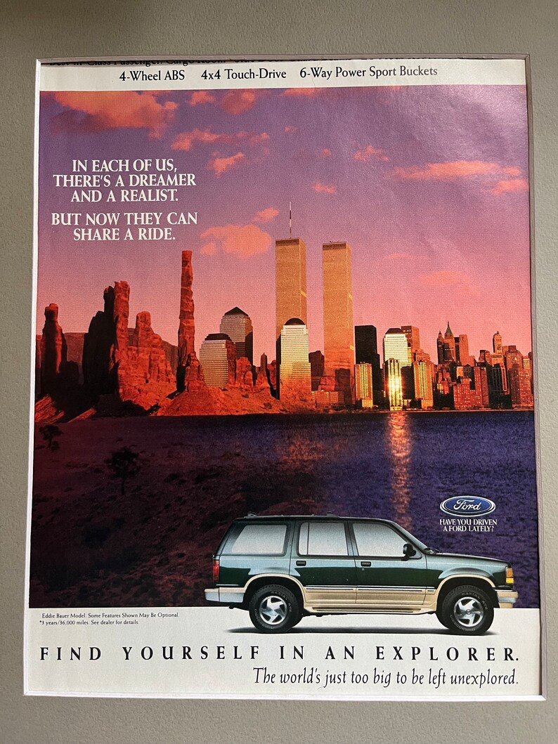 1990's Ford Explorer Advertisement - Etsy
