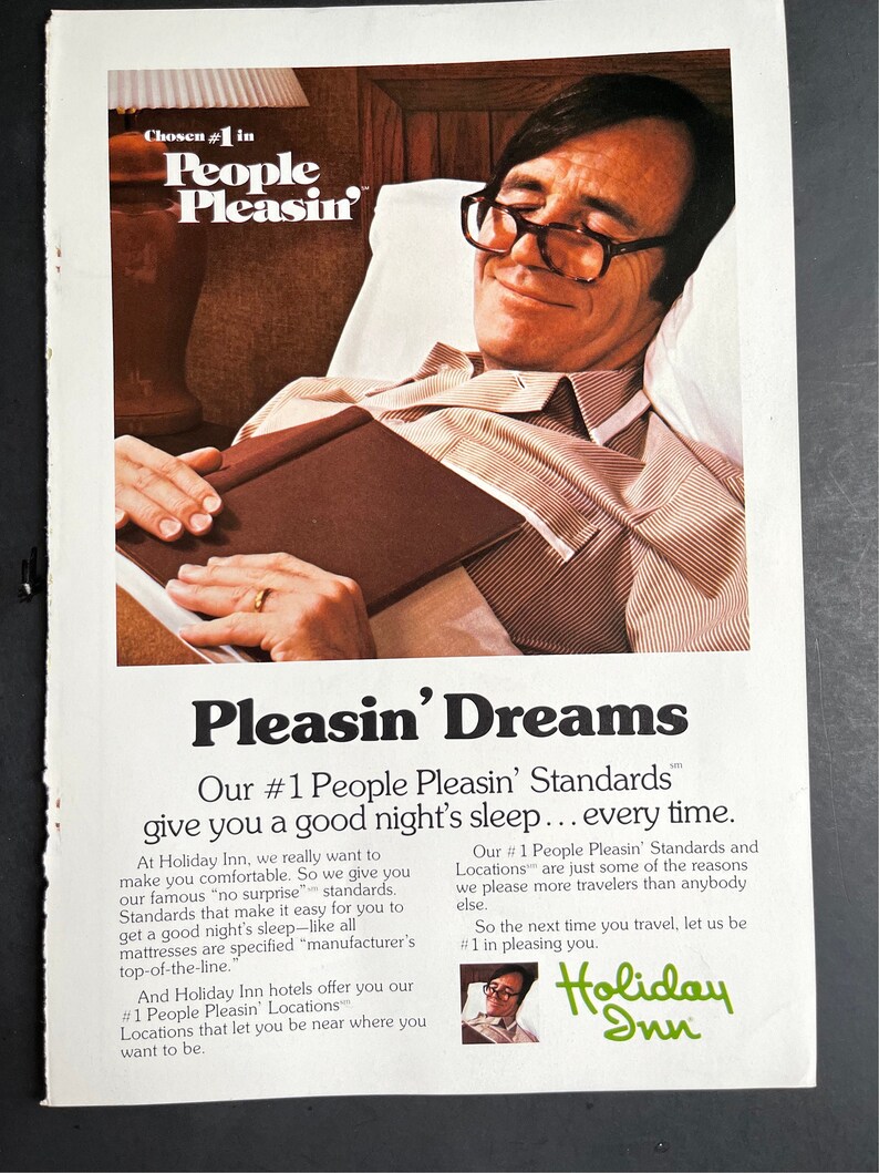1980's Holiday Inn Advertisement - Etsy