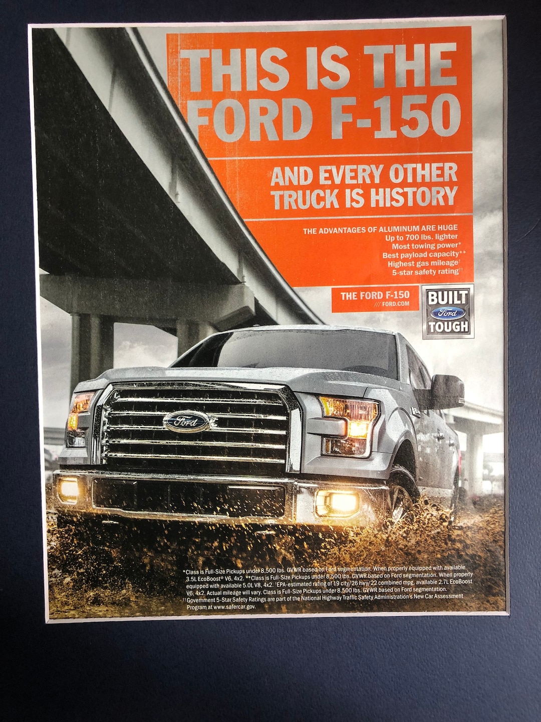 2000's Ford F150 Truck Advertisement - Etsy